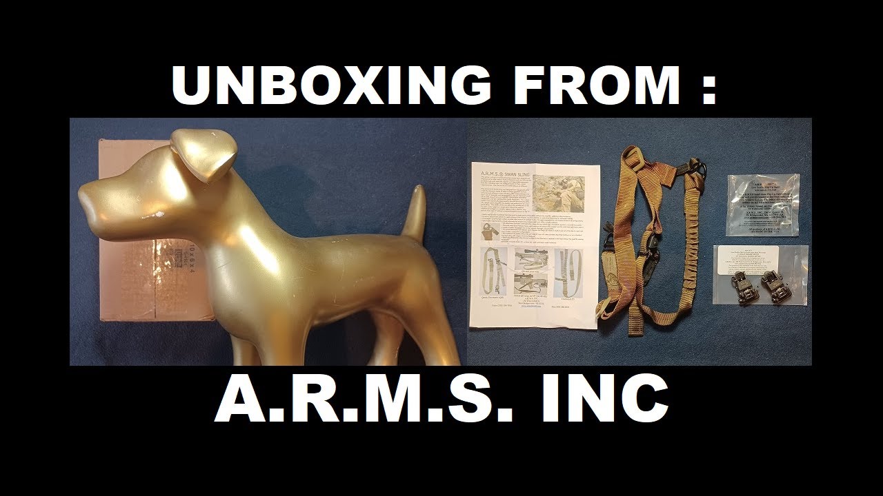 UNBOXING 157: A.R.M.S. Inc. #40L-F #40L (flip up sights) Combo, SWAN ...
