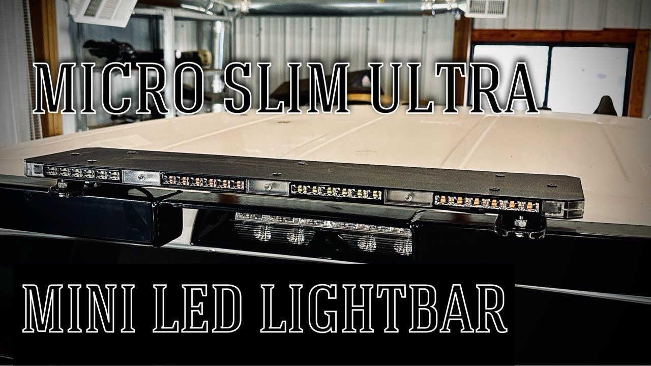 MICRO LED STROBE LIGHT install - YouTube