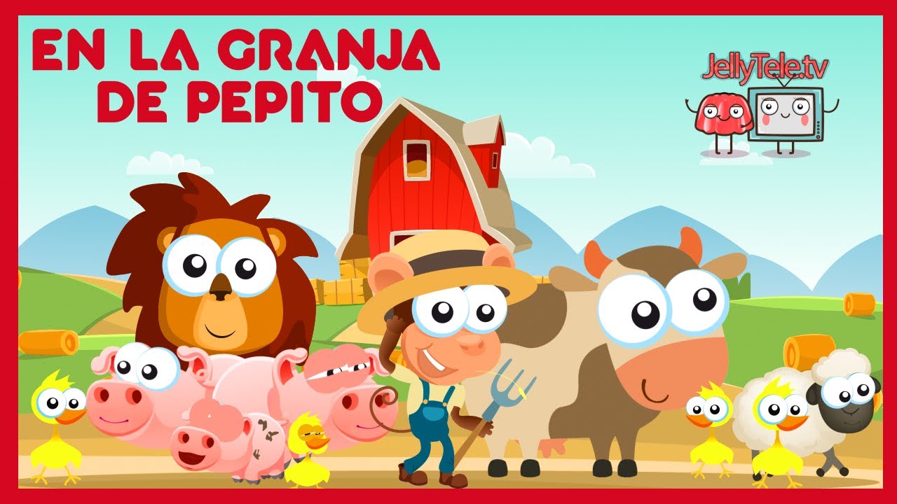 En la granja de pepito | Rima infantil | JellyTelly TV | Childrens ...