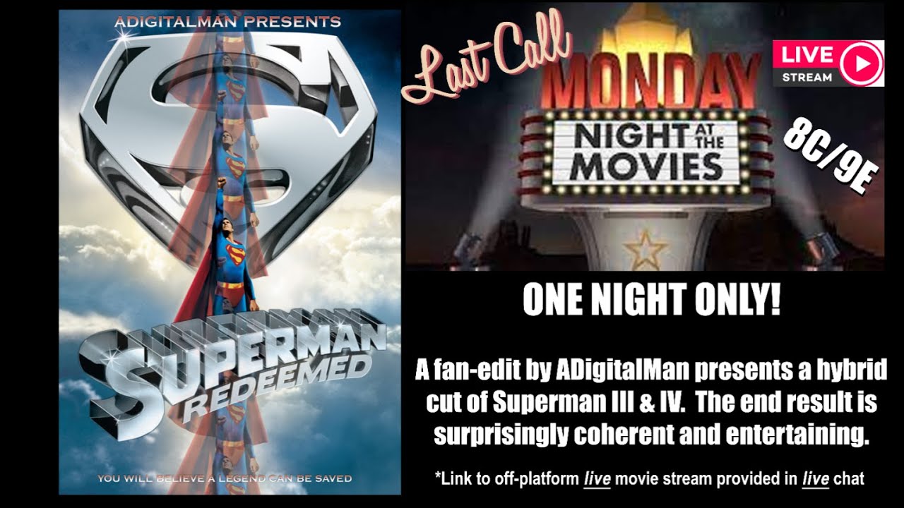 Monday Night At the Movies – Superman Redeemed! - YouTube