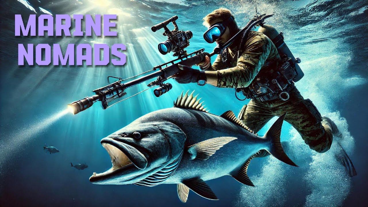 🔥 Spearfishing Giant Fish with a Speargun - Ultimate Ocean Adventure ...