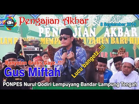 Pengajian akbar peringatan tahun baru hijriyah 1441 H bersama Gus Miftah