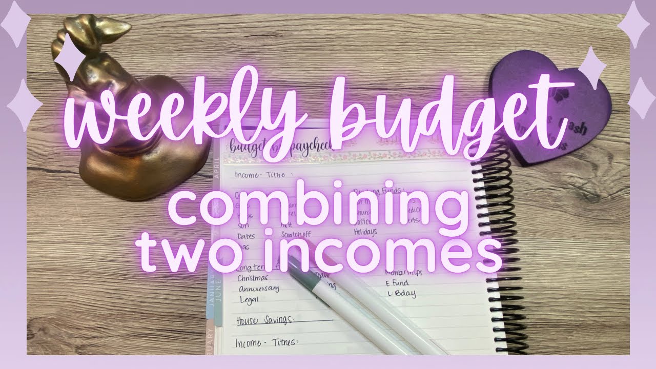 📓🖋BUDGET WITH ME | Check In | BUDGET TWO INCOMES || SAVING FOR A HOUSE ...