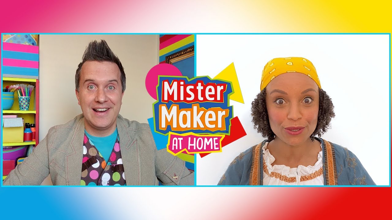 Gemma Hunt - Mister Maker at Home 🏠 Series 1, Episode 5 🎨 - YouTube
