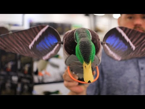 Lucky Duck HD Fully Flocked & Twin Pack Decoys - YouTube