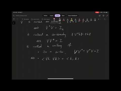Abstract Harmonic Analysis - Lecture 12 part 1 - YouTube