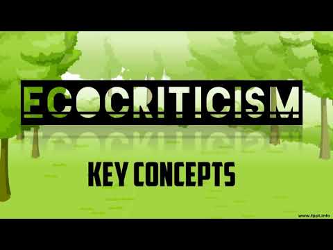 ECOCRITICISM - YouTube