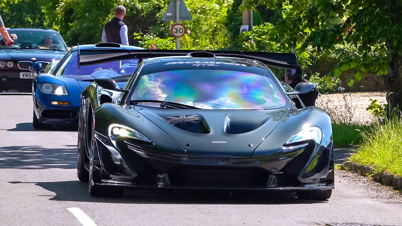 Hypercars Leaving Secret Car Meet - YouTube