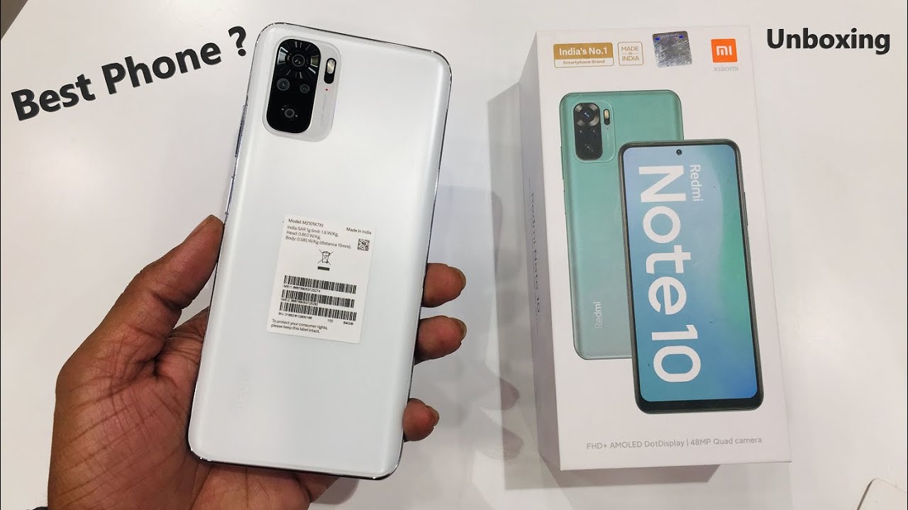 Redmi Note 10 Unboxing & First Look Offline Unit - YouTube