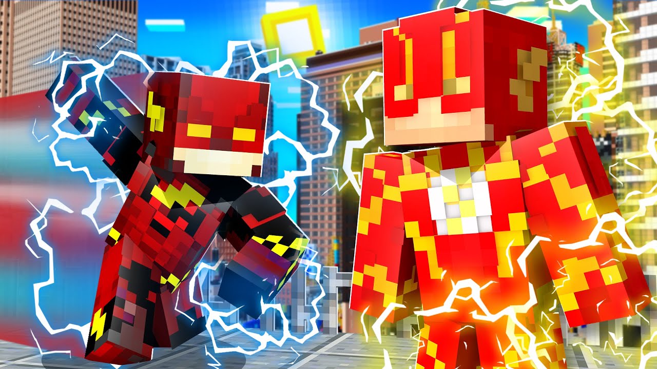 The Flash Update For Fisk Superhero Minecraft Mod! (Working on the SMP ...