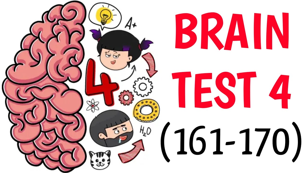 Brain Test 4:Tricky Friends Levels 161 162 163 164 165 166 167 168 169 ...