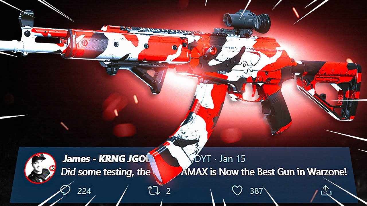 *MAX DAMAGE* AMAX CLASS in WARZONE! (BEST CR-56 AMAX CLASS SETUP in ...