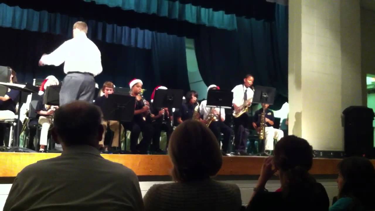 Uncle Milo's Side Show Awtrey Middle school Jazz band - YouTube