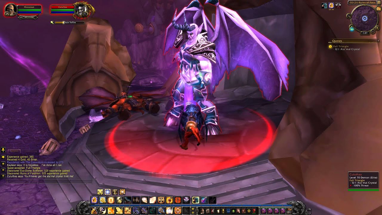 Quest 1146: Full Triangle (WoW, human, paladin) - YouTube
