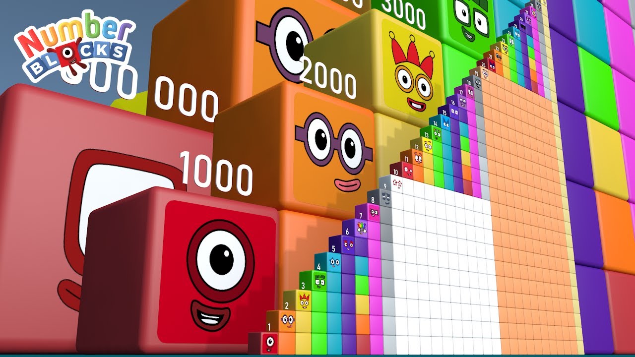 Numberblocks Step Squad Puzzle 30 30,000 30,000,000 to 500,000,000 ...