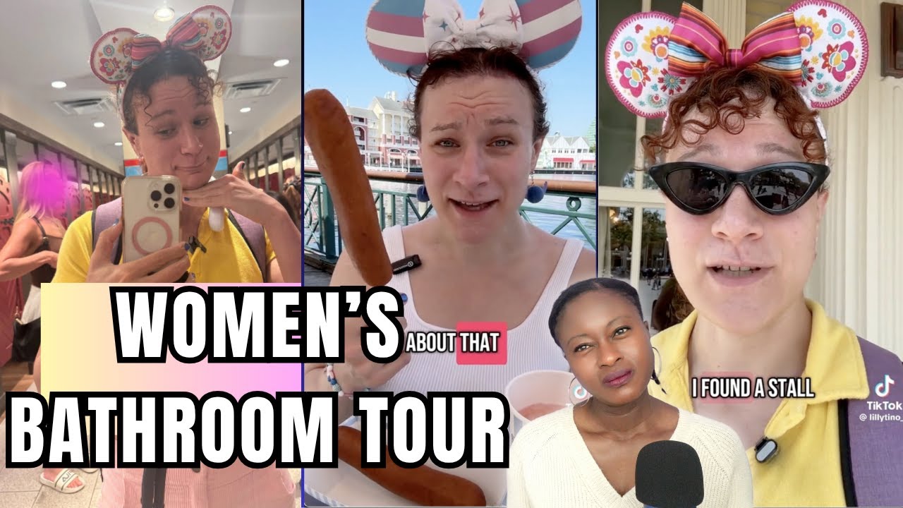 Transgender Influencer Rates Women’s Bathrooms at Disney World - YouTube