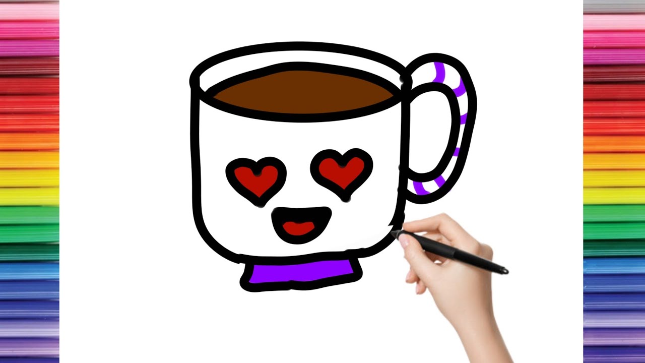 How to Draw a CHOCOLATE MILK| Easy Drawing |Drawing for Kids - YouTube