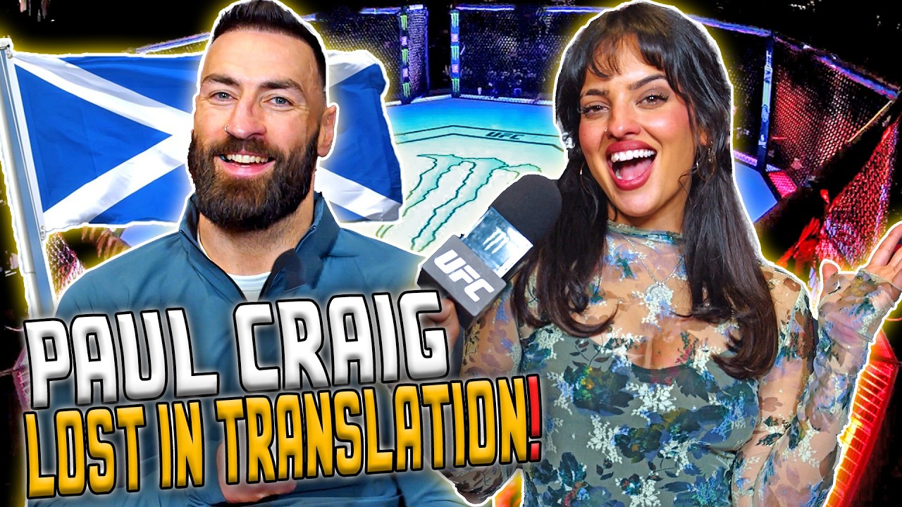 Paul Craig said WHAT? LOL | UFC Vegas 106 - YouTube