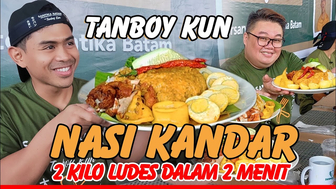 TANBOY KUN BUTUH WAKTU 2 MENIT UNTUK HABISKAN NASI KANDAR SEBERAT 2 ...