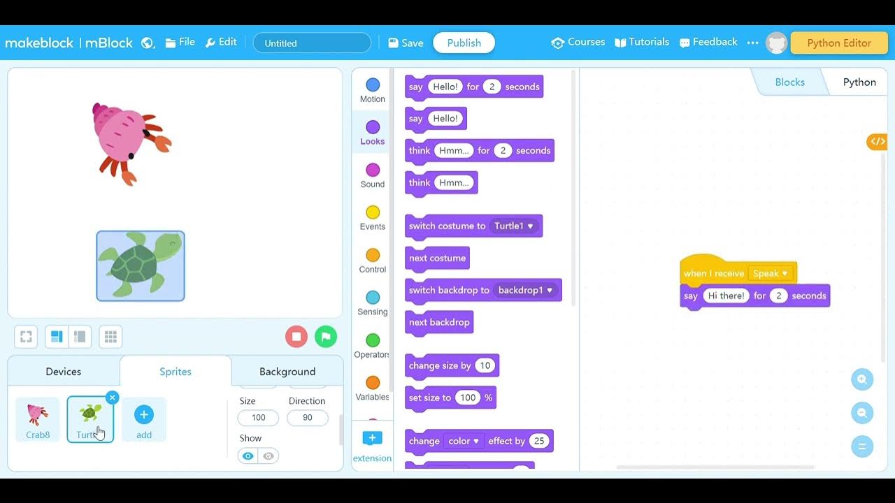 How to make a talking Game in Mblock Pt. 1 - YouTube