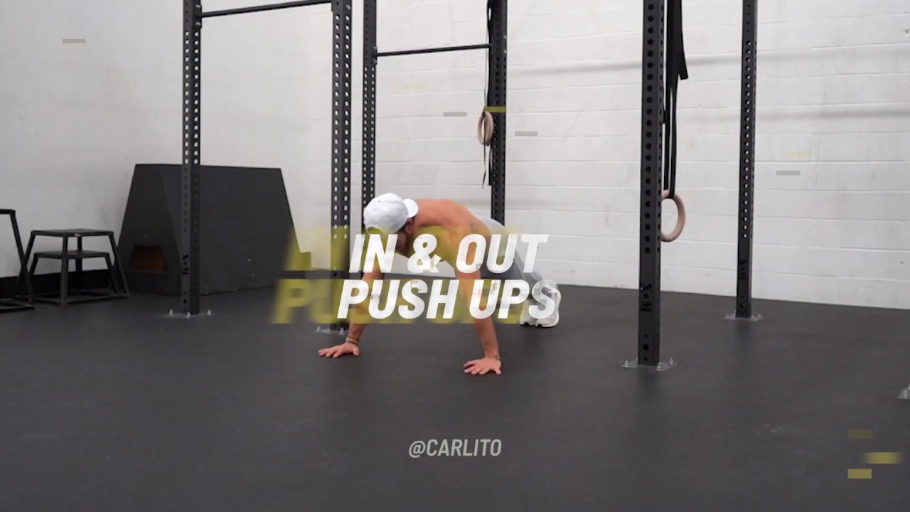 IN & OUT PUSH UPS - HRDR Exercise Video Library - YouTube