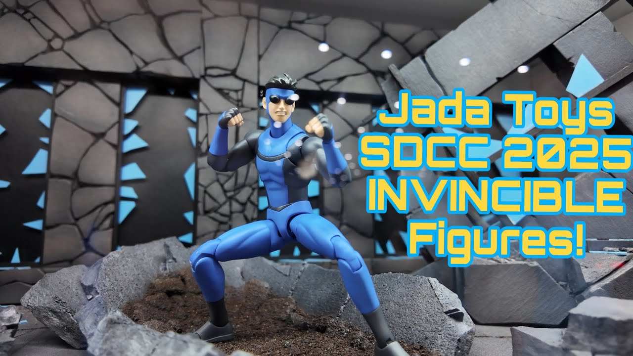 Jada Toys SDCC 2025 Booth Tour - Invincible, Mega Man, Scooby Doo ...