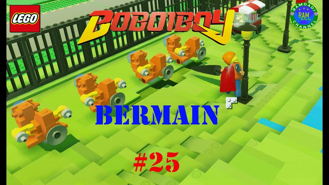 #25 Mantap! Lego Boboiboy Bermain.!! - YouTube