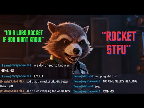 Driving my Teammates Crazy by Endlessly Yapping - Marvel Rivals Trolling
