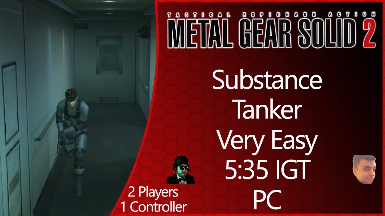MGS2: Substance | PC | Tanker | 2 Players, 1 Controller | Very Easy | 5 ...