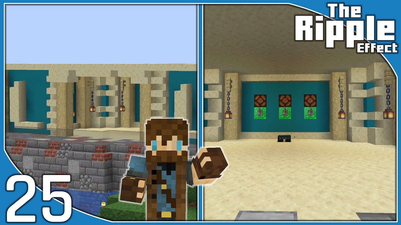 The Ripple Effect 3 - 25 A bit of a gamble! | A Minecraft Let's Play ...