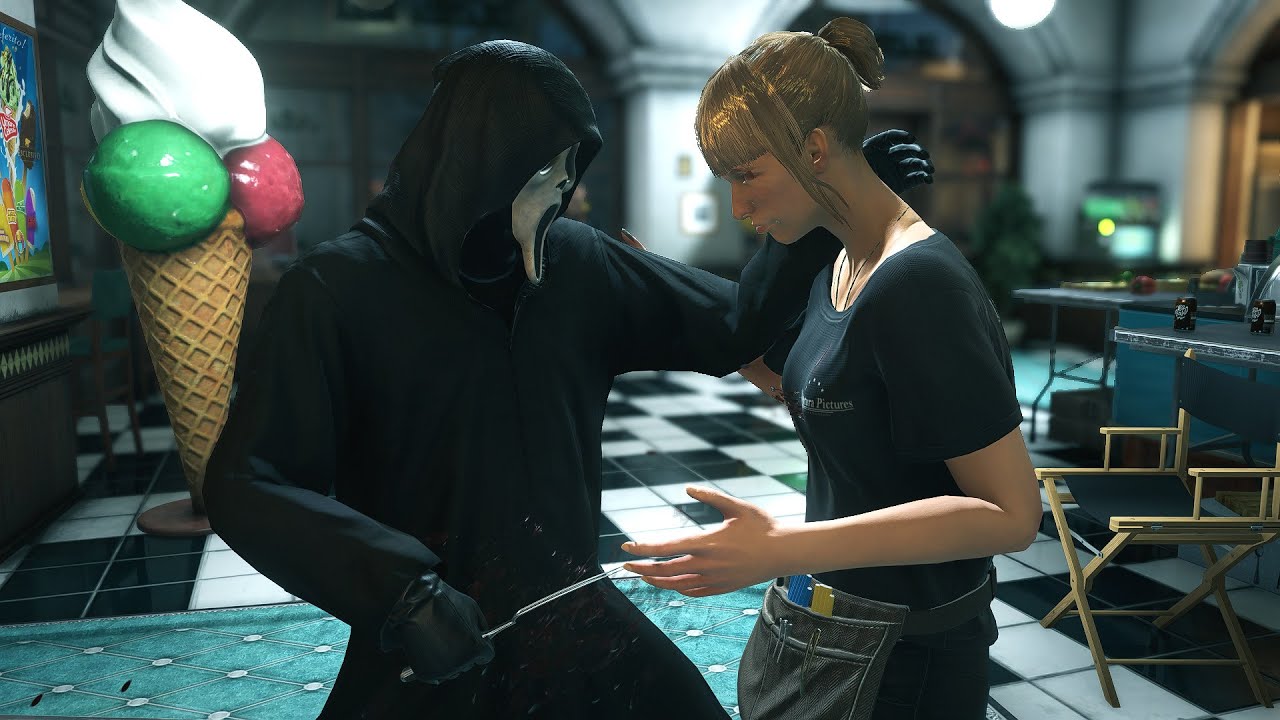 Hitman 3 The Icon Ghostface Fork Kill Everyone - YouTube