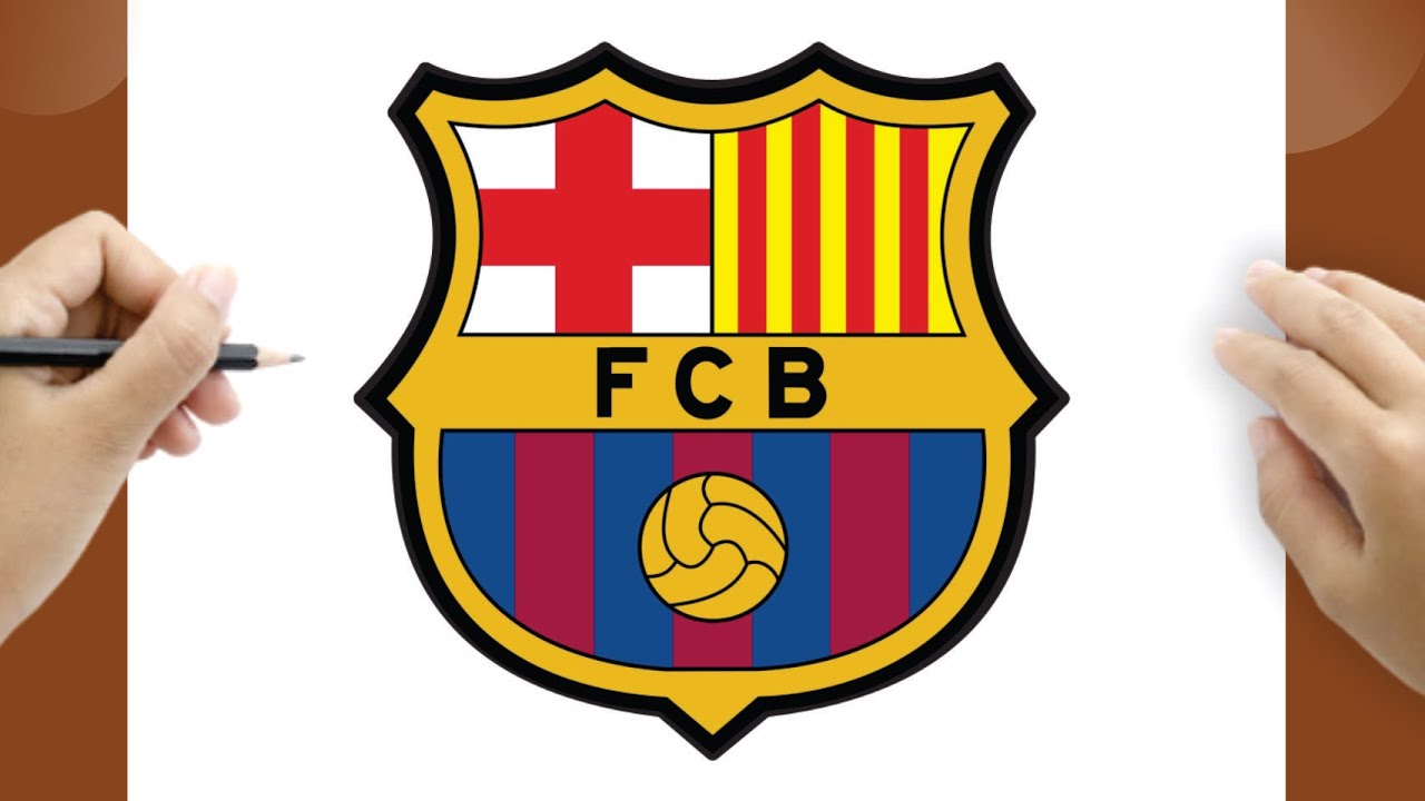 FC Barcelona Logo zeichnen lernen 🎨 Schritt-für-Schritt Anleitung für ...