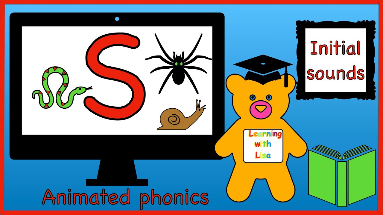 s | Phonics phase two: Initial sound ‘s’ - YouTube
