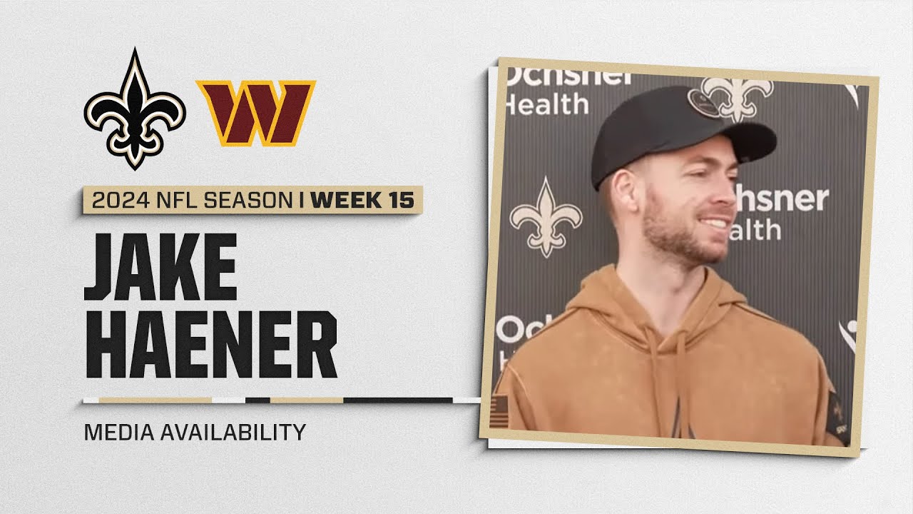Jake Haener on being named starter for Week 15 vs. Commanders | New ...