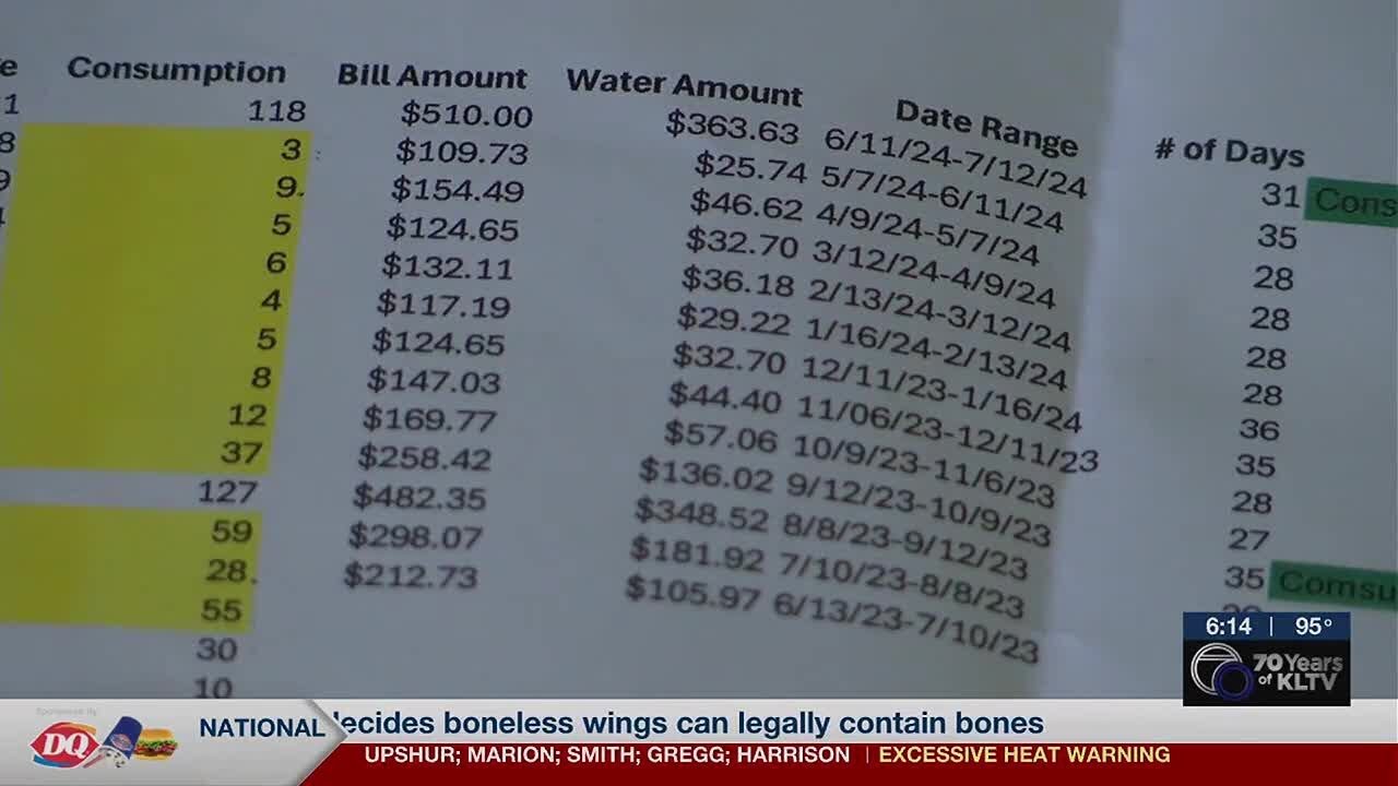 Tyler water meter issues lead to billing concerns for some - YouTube