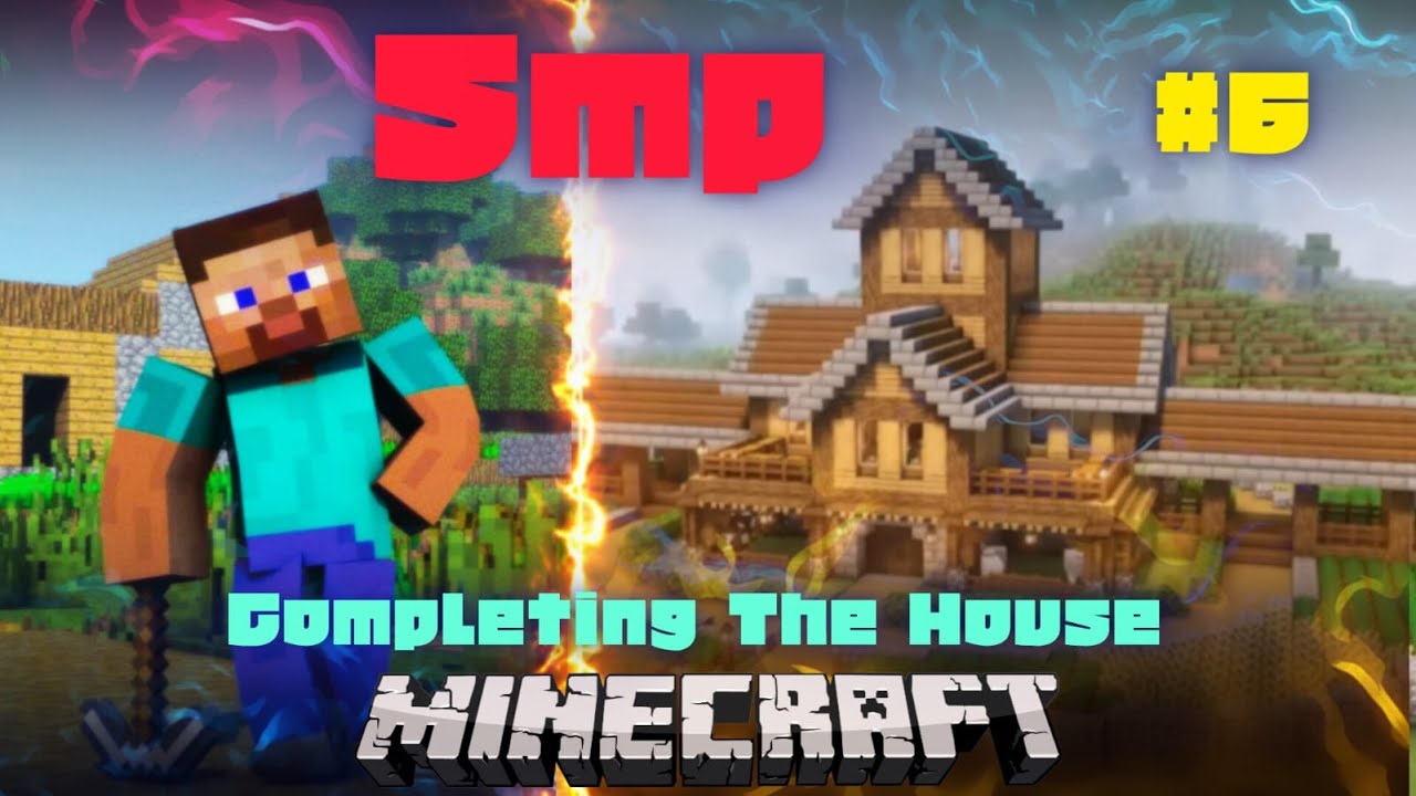 Building House in Minecraft SMP #6 - YouTube