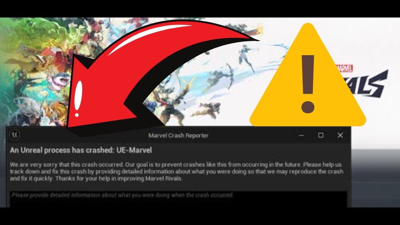 FIXED: Marvel Rivals an Unreal Process Has Crashed - YouTube