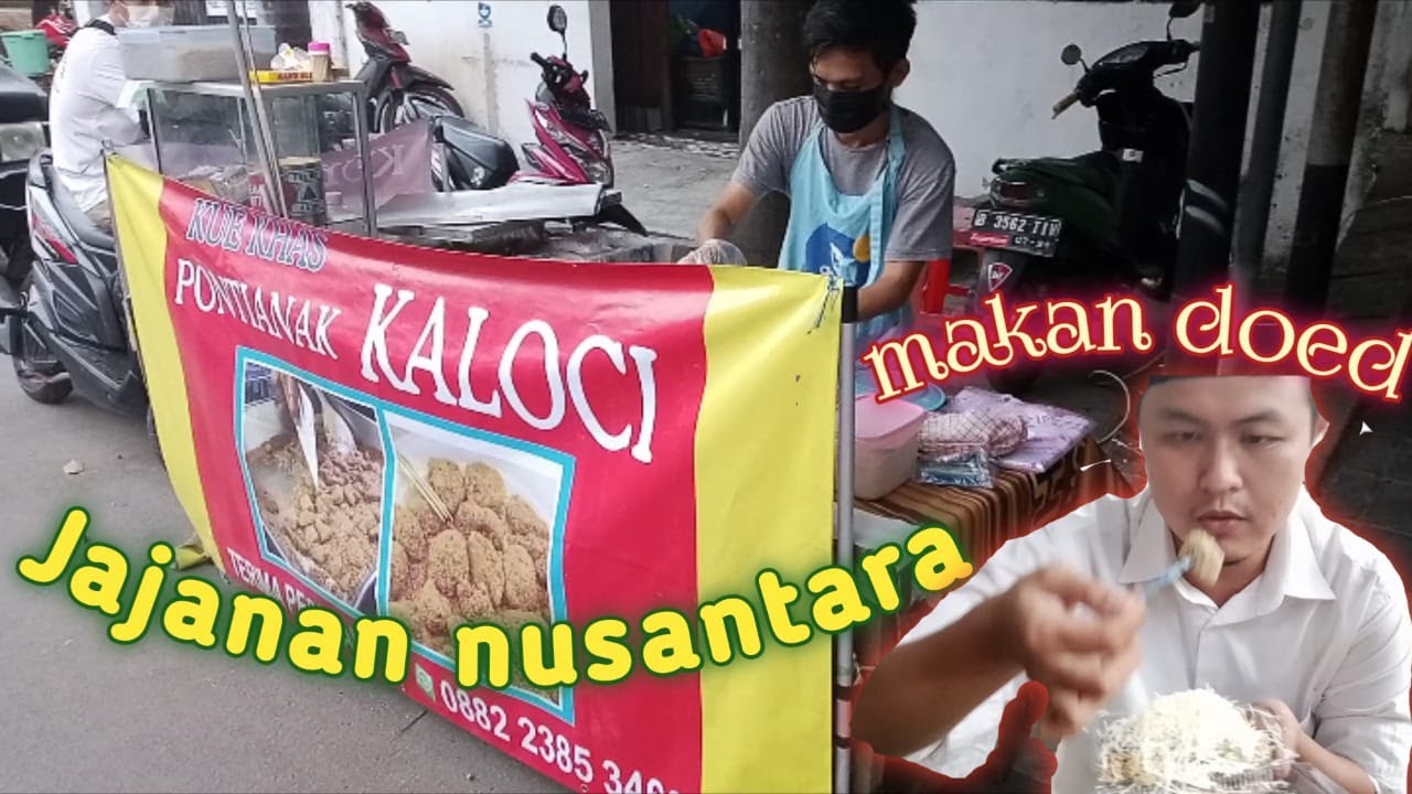 JAJANAN KUE NUSANTARA!!KUE KHAS PONTIANAK..KUE KALOCI ENAK MURAH ...