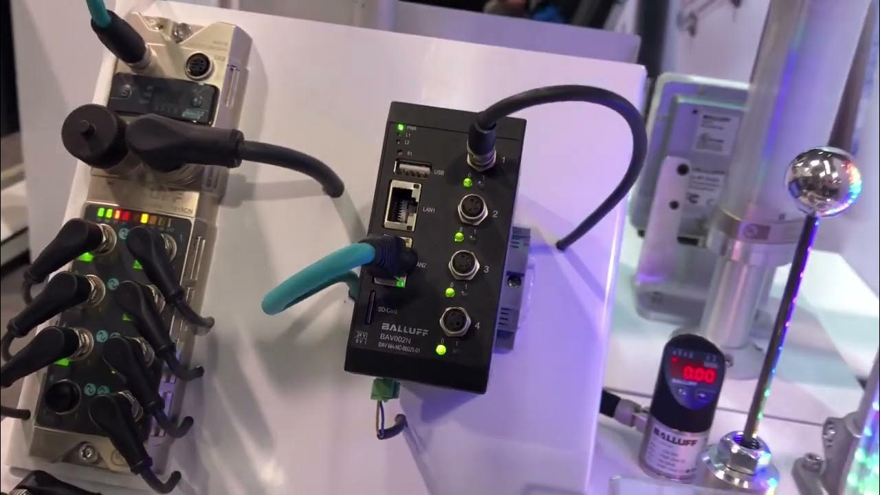 Balluff Condition Monitoring Demo - YouTube