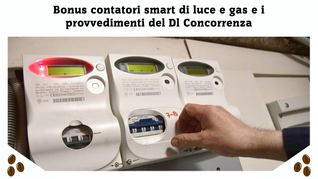 Bonus contatori smart di luce e gas e i provvedimenti del Dl ...