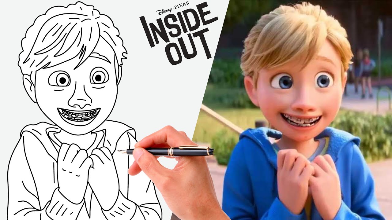 Cómo dibujar RILEY ANDERSEN De INTENSA MENTE 2 | DIBUJO SUPER FÁCIL DE ...