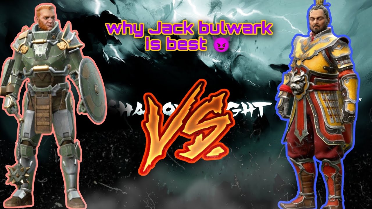 jack bulwark // shadow fight 4 Arena 👺 real bull 🐂 - YouTube