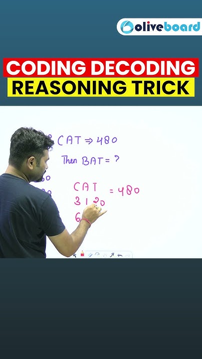 Coding Decoding Reasoning Trick Reasoning Codingdecodingtricks Ssc Railwayexam