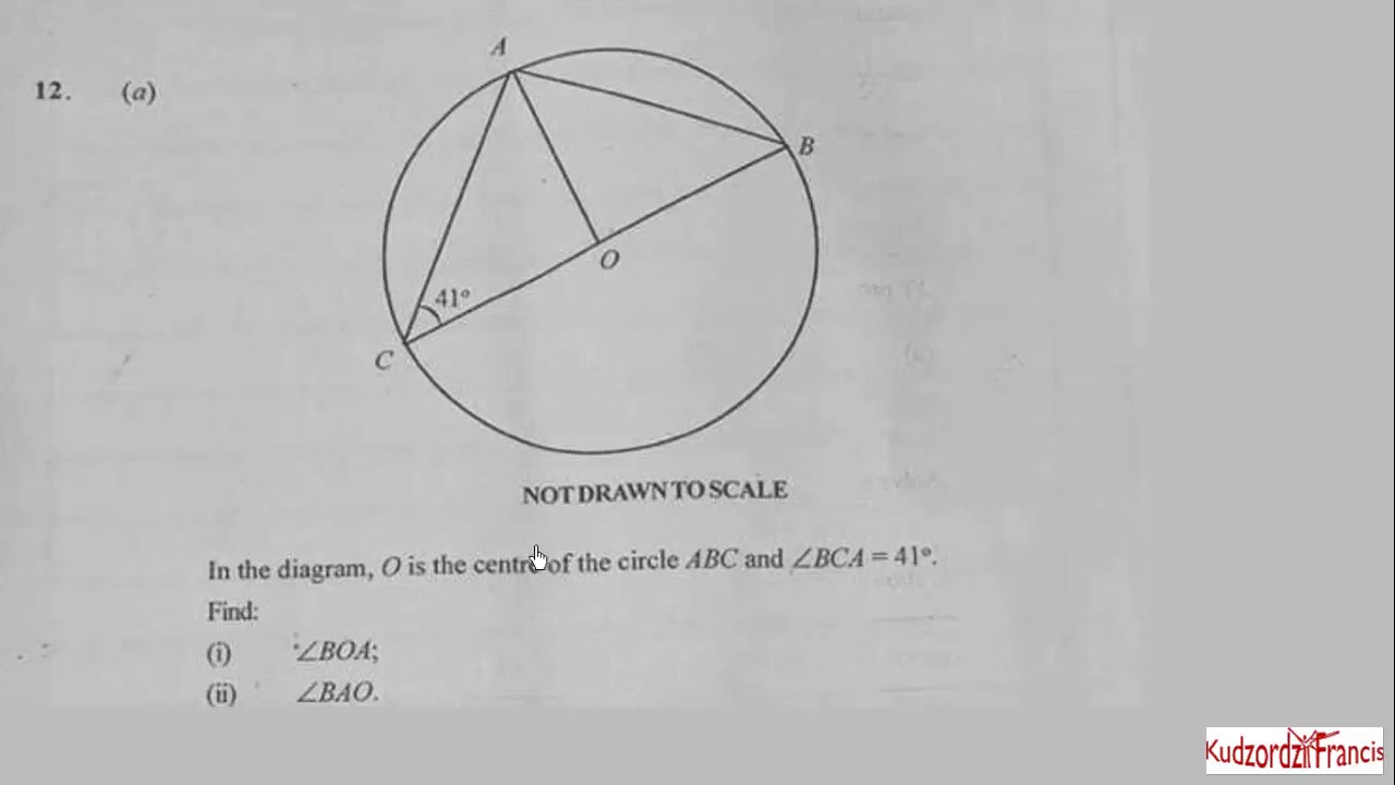 WASSCE 2020 CORE MATHEMATICS PAPER 2 - YouTube