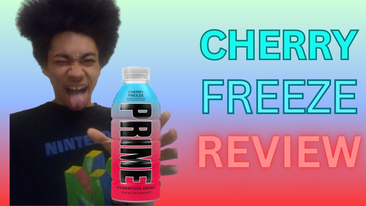 RILEY tries out new cherry freeze prime flavor for the first time ...
