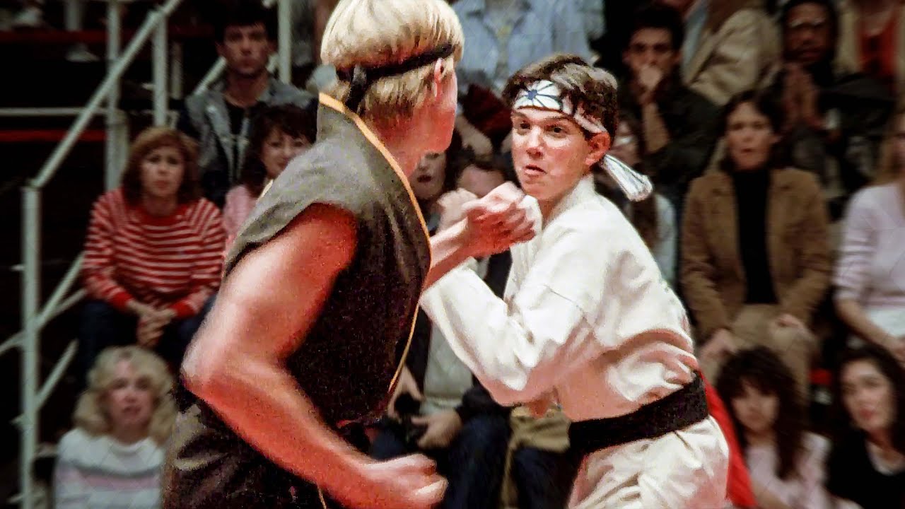 Daniel vs. Johnny | The Karate Kid (1984) - YouTube