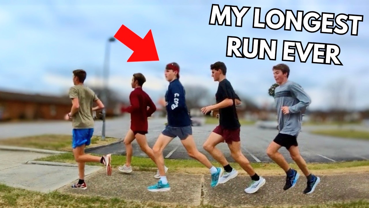 My LONGEST RUN EVER!! 11 mile long run POV!! - YouTube