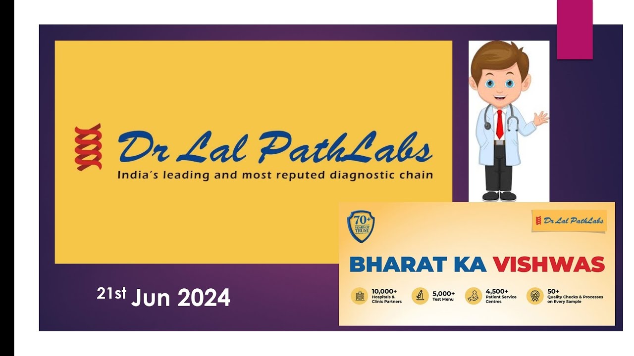 DR. Lal Path Lab Limited 21 Jun 2024 - YouTube