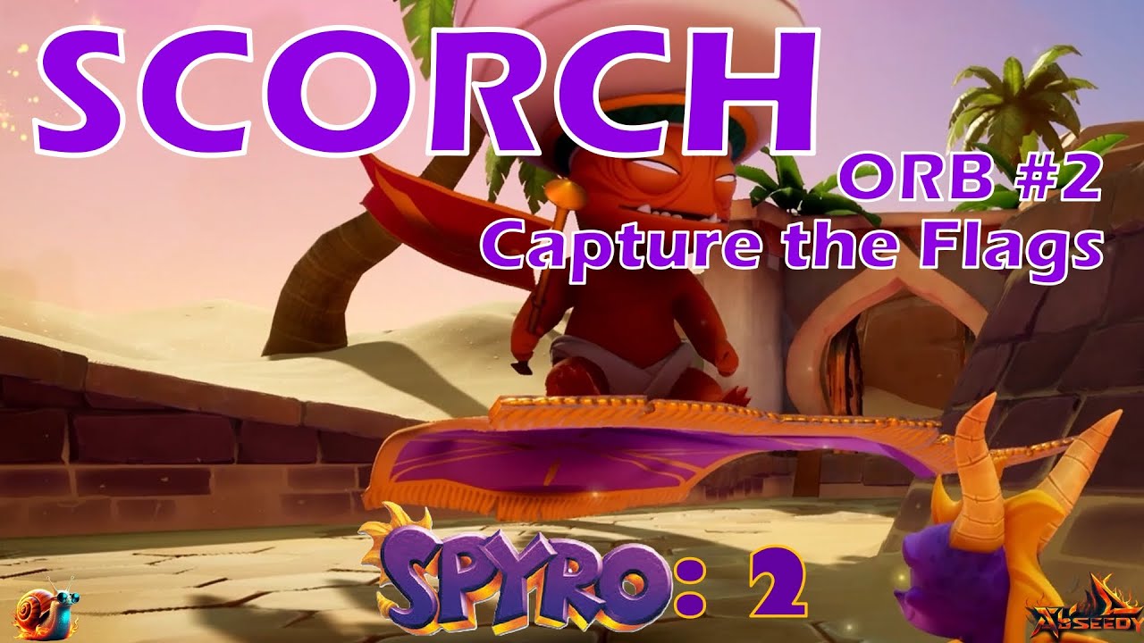 Scorch Orb #2 - Capture the Flags - Spyro 2: Ripto's Rage - YouTube