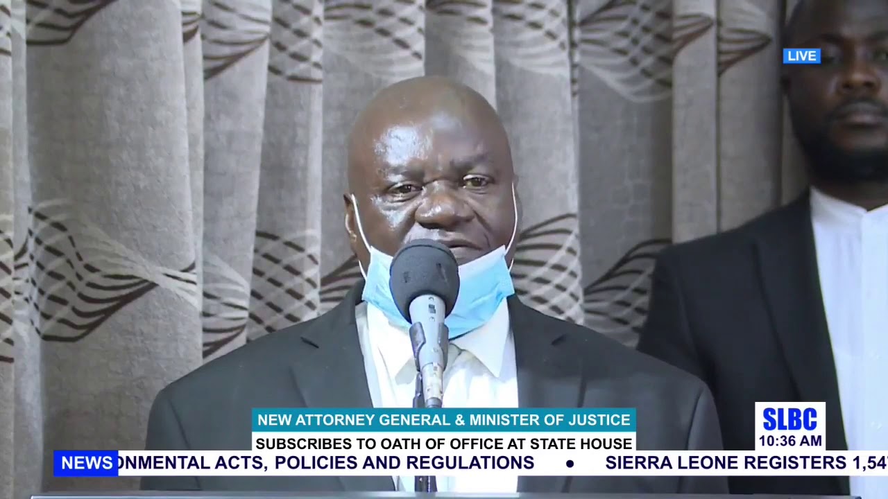 New Attorney General Takes Oath Of Office At State House - Sierra ...